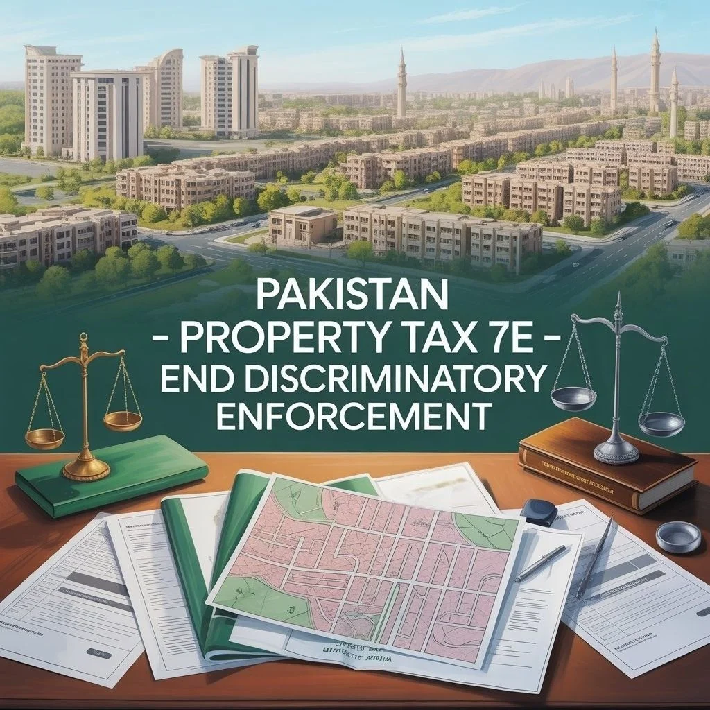 Pakistan Property Tax Section 7E: PTBA Demands End to Discriminatory Enforcement - ArzaayPak.com ...